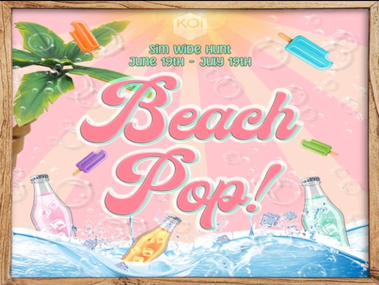 SUN’S OUT, HUNT’S OUT: KOI EVENTS BEACH POP! HUNT - Sugar